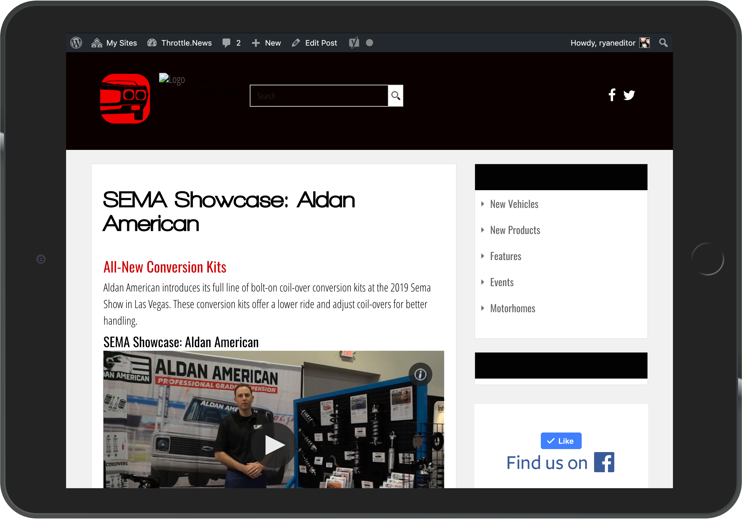 SEMA Showcase: Aldan American - Street Rodding