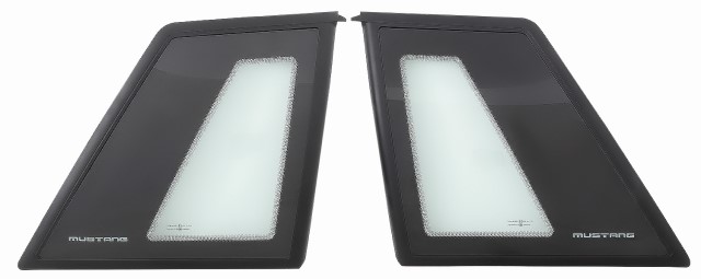 Classic Industries: Mustang Notchback Quarter Windows - Street Rodding